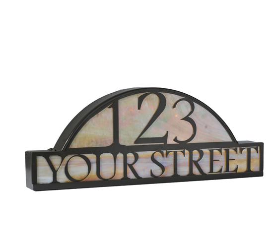 24.5" Wide Personalized Street Address Sign : 3507K2GW | Minnesota ...